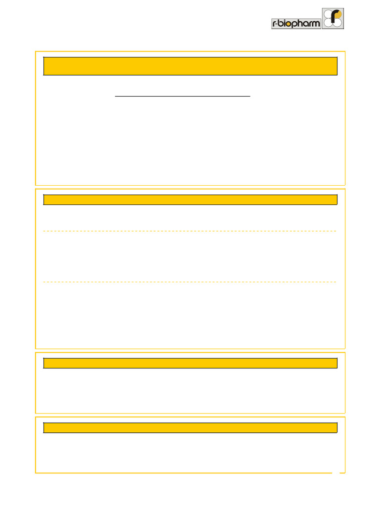 Sdsr4105c01 - Ridascreen Set Total Positive Control (Es) | PDF