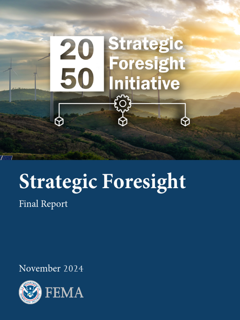 FEMA's Strategic Foresight 2050 Report | PDF | Emergency Management ...