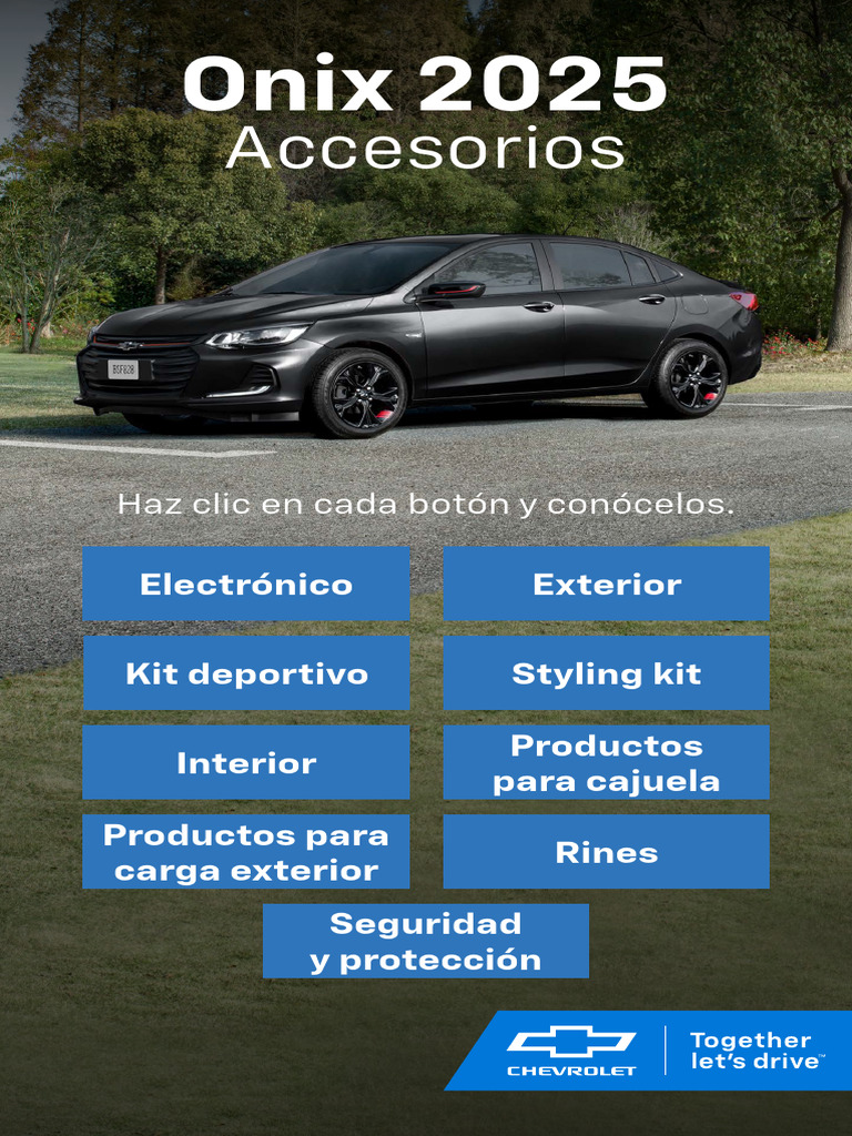 Accesorios Onix 2025: Catálogo Completo | PDF | Fabricantes de ...