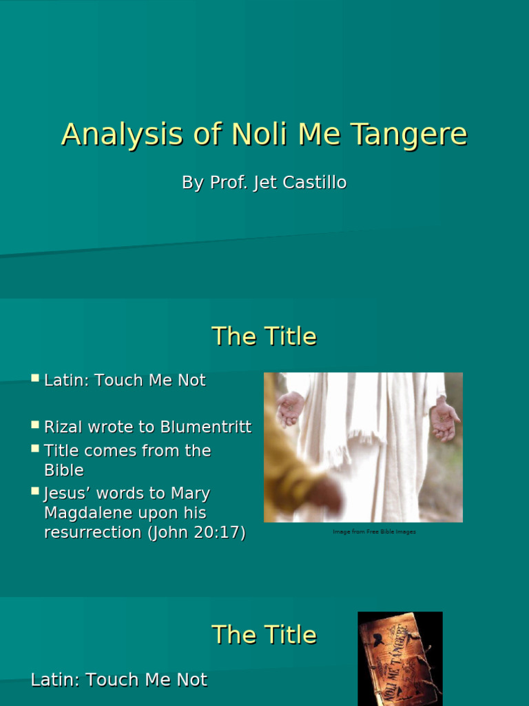 Analysis of Noli | PDF