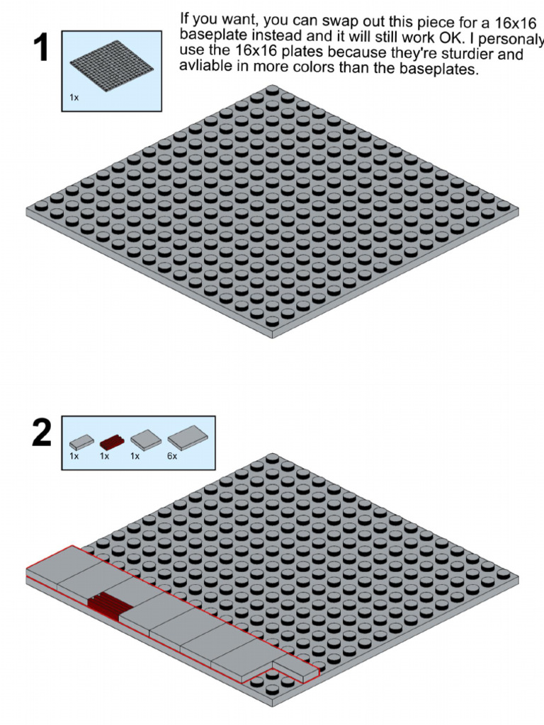 16x16 Modular Template | PDF