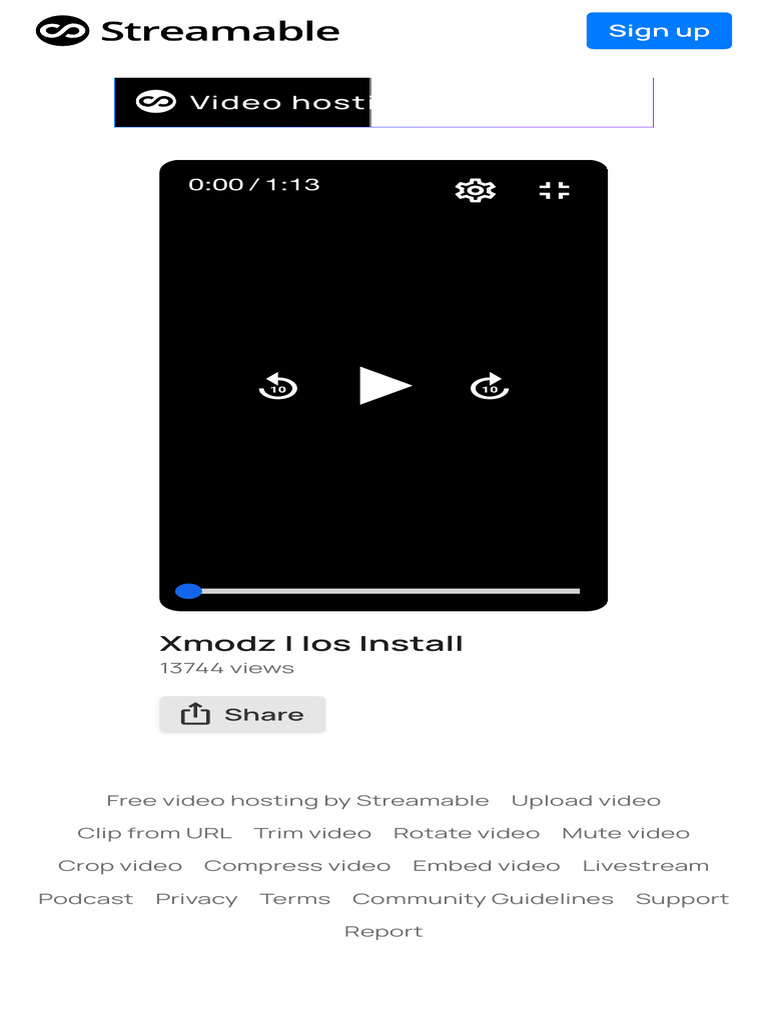 Watch Xmodz Ios Install Streamable | PDF