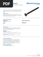 Gypframe MF5 Ceiling Section Details | PDF | Materials