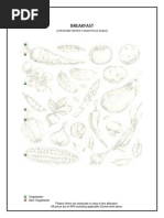 Weekly Staff Food Menu | PDF