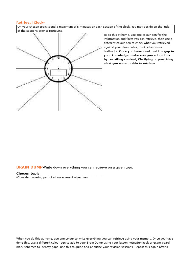 Effective Revision Techniques Guide | PDF