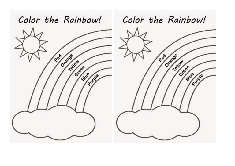 Rainbow Colours | PDF