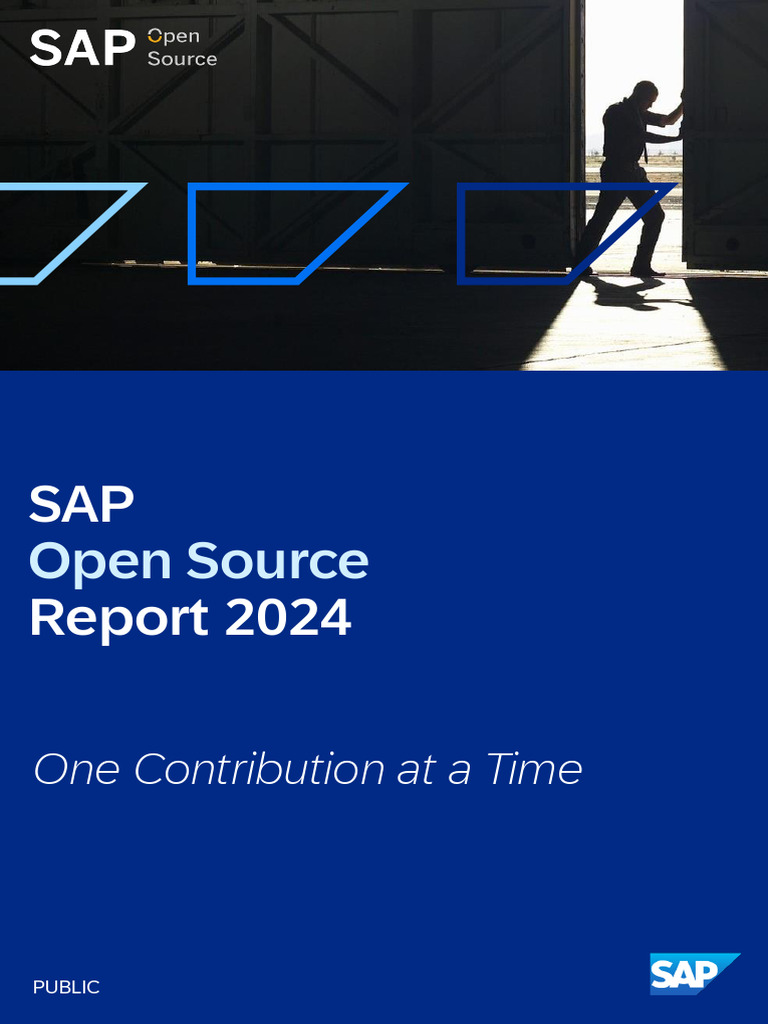 SAP Open Source Report 2024 | PDF | Artificial Intelligence | Intelligence (AI) & Semantics