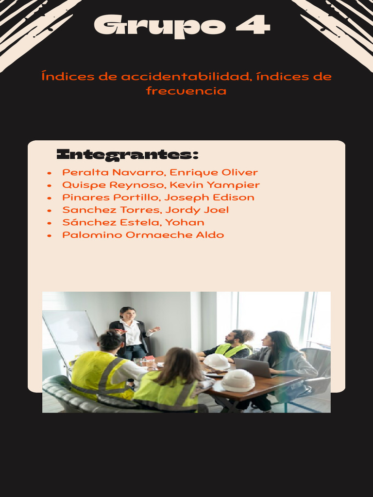 Presentacion de Indice de Accidentabilidad | PDF
