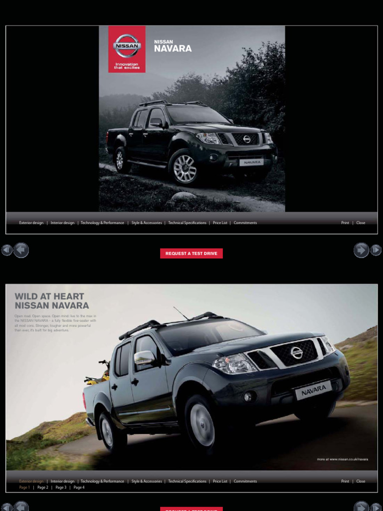 Nissan Navara 2015 UK | PDF | Truck | Four Wheel Drive