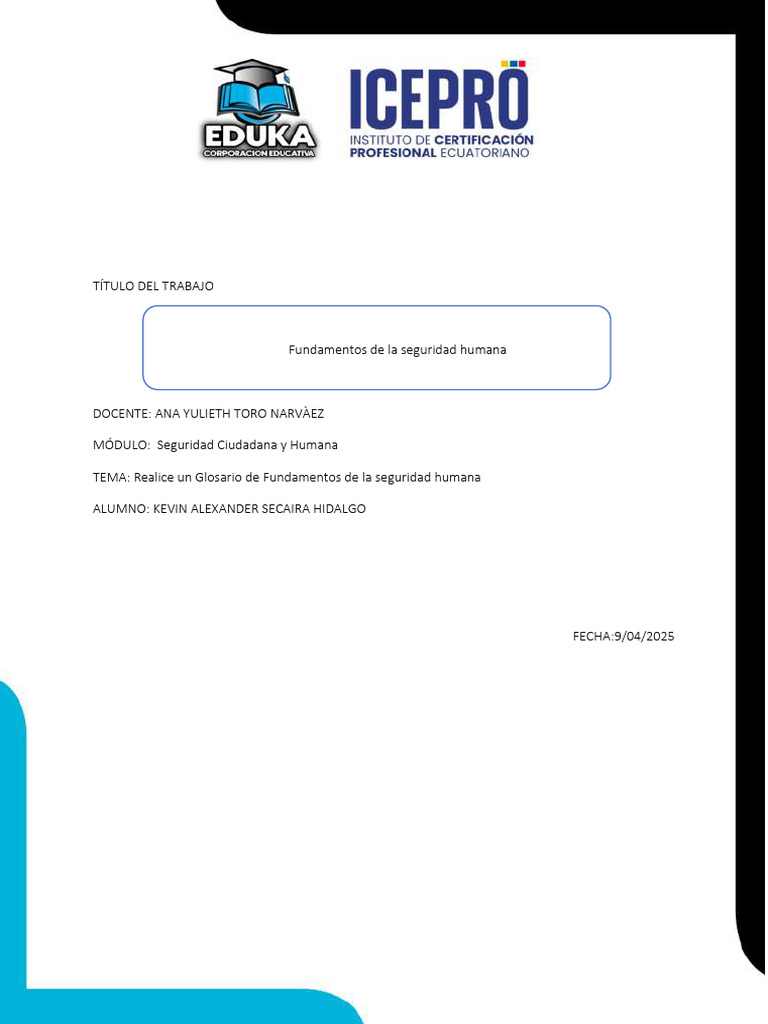 Fund A Mentos | PDF | Seguridad humana | Valores