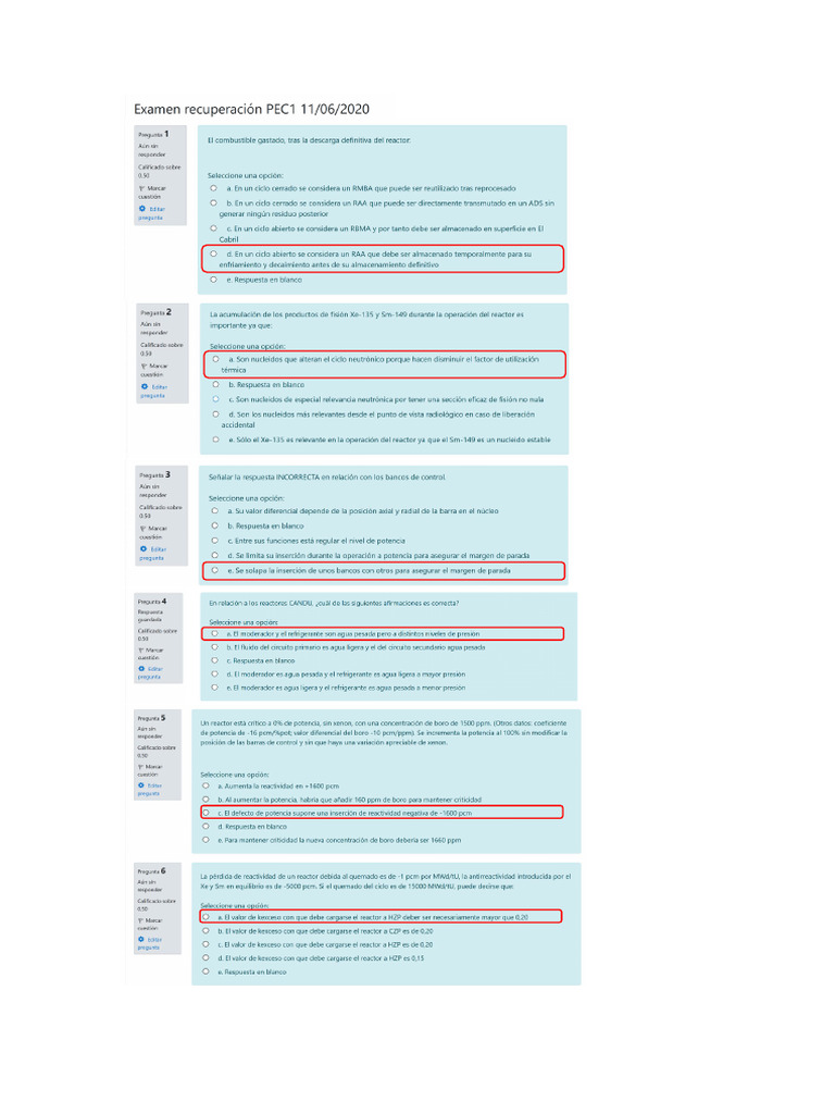 Examen CCNN PEC1 11junio2020 Resuelto | PDF