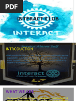 Interact Club Formation Guide | PDF | Committee | Fundraising