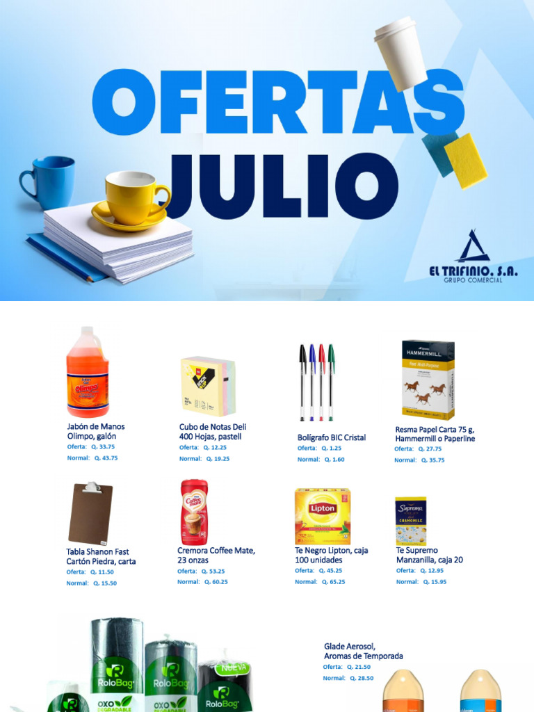 25 0630, Julio Ofertas | PDF