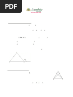 9 Cbse - 7.triangles (Worksheet) | PDF | Elementary Geometry | Euclidean Geometry