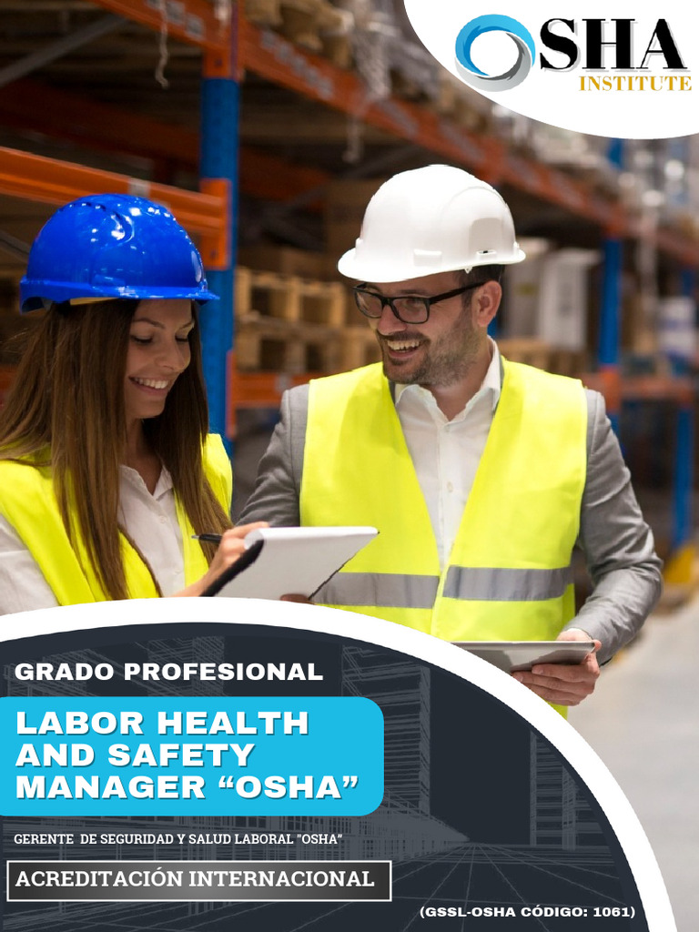 1061 - Gssl-Osha - Gerente de Seguridad y Salud Laboral Osha" PDF | PDF | Administración de ...