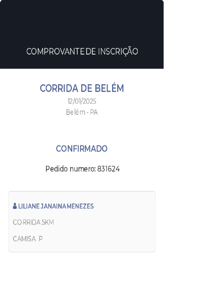 Corrida de Belém | PDF
