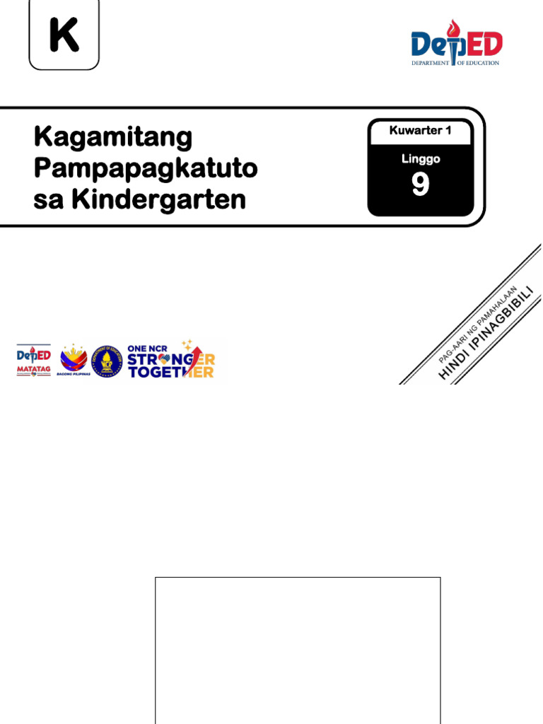 RevisedPDO - MATATAG WORKSHEET Q1 WEEK 9 | PDF