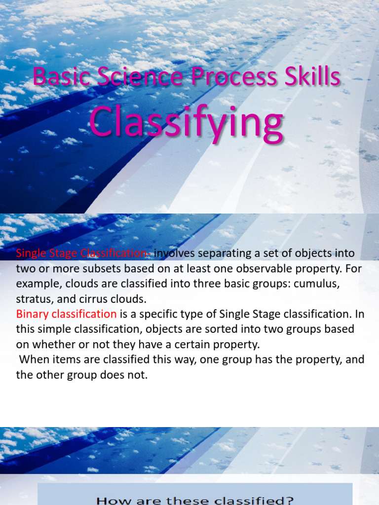 Q2 L1 Classifying | PDF