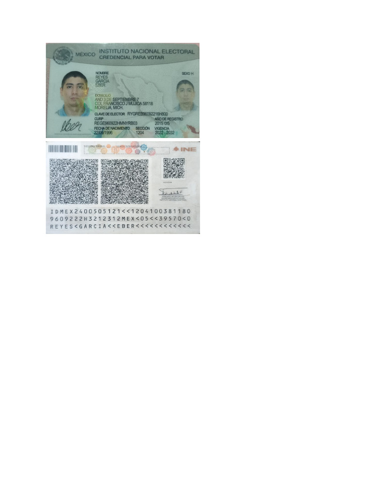 Eber Reyes Garcia Ine | PDF