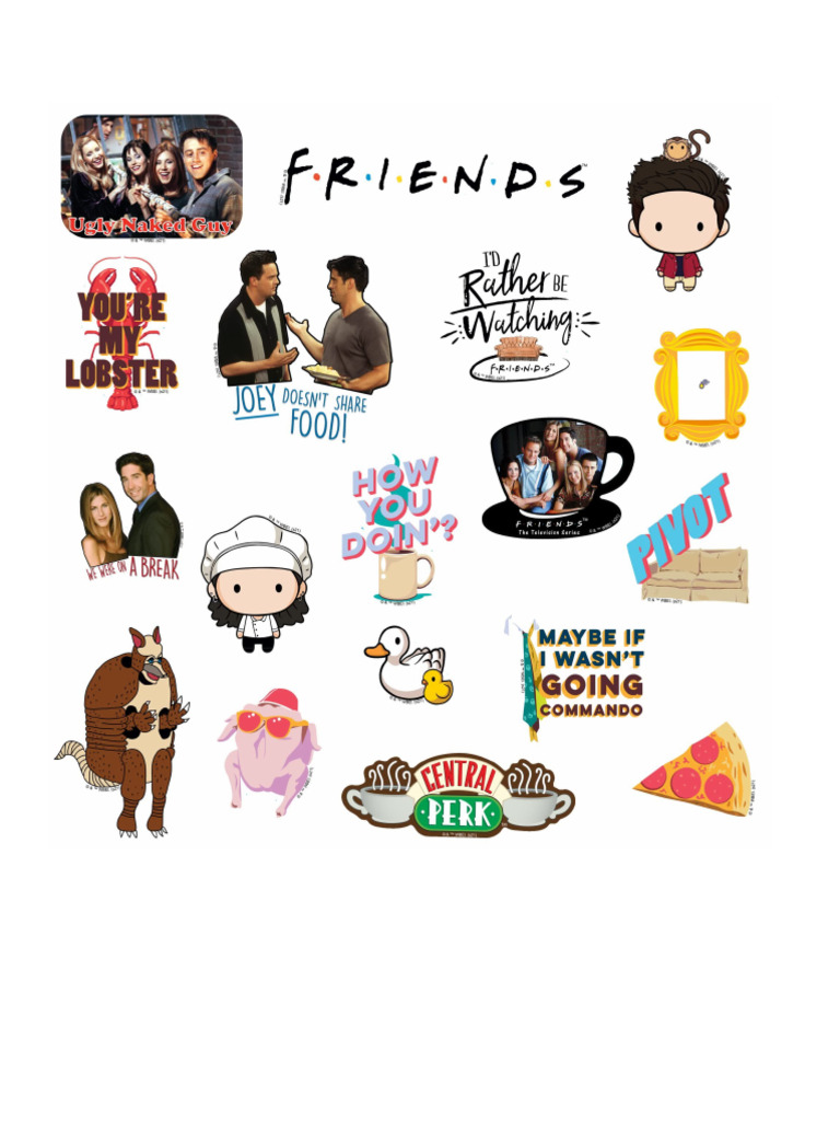 Stickers Friends | PDF