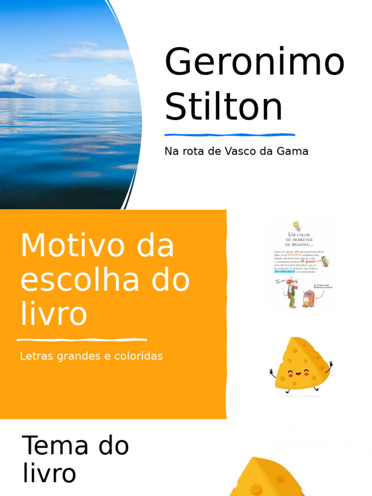 Aventura de Geronimo e Vasco da Gama | PDF