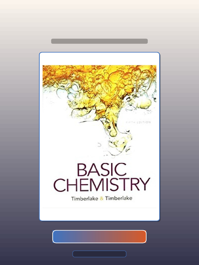 Basic Chemistry 5th Edition Test Bank Available Instantly | PDF ...