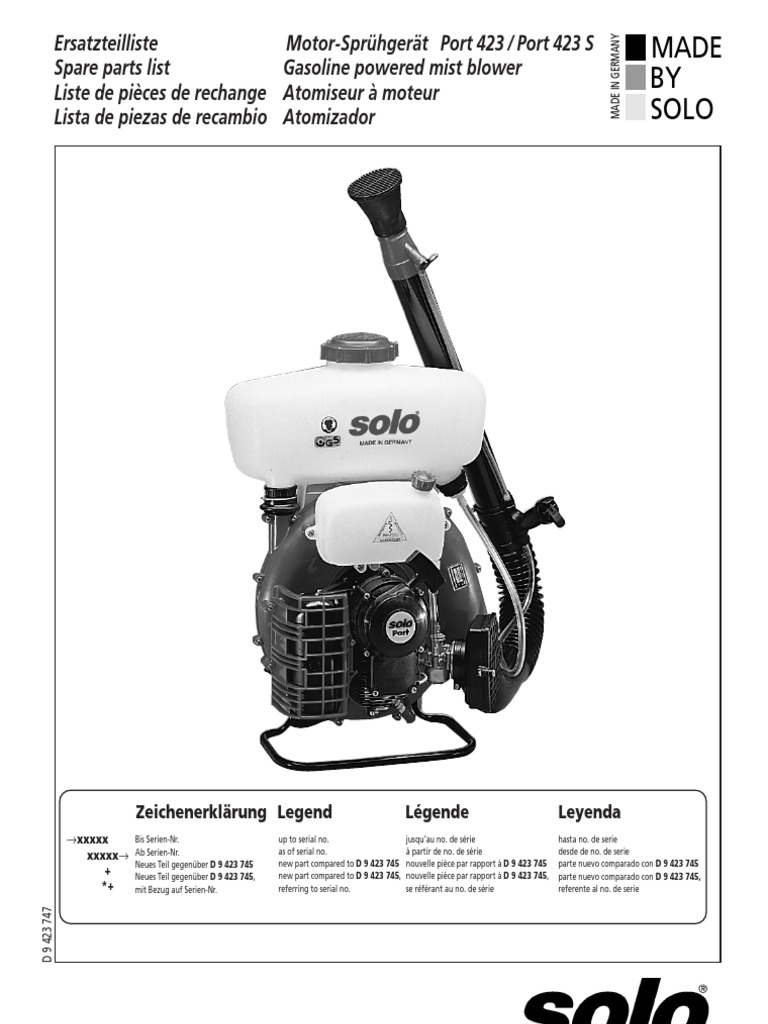 Solo 423 | PDF | Ingénierie mécanique | Propulsion