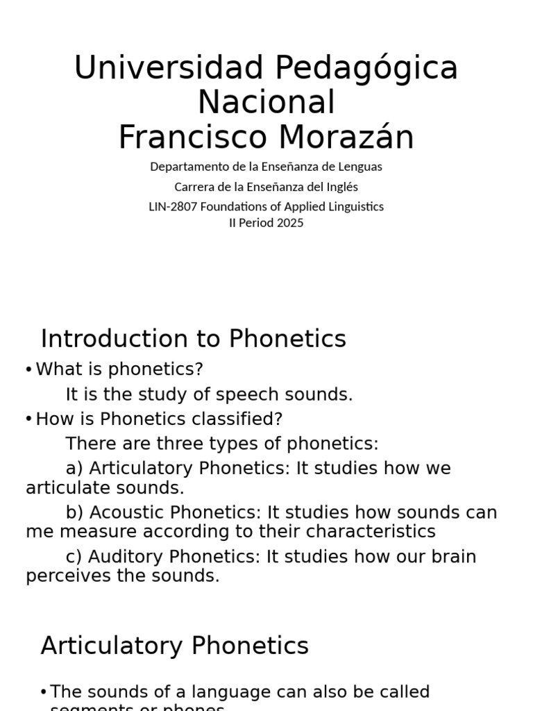 An Introduction To Phonetics-II-2025 | PDF