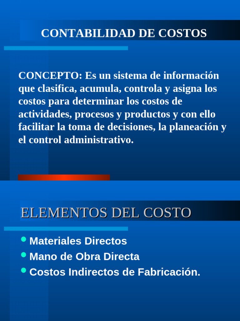 contabilidad-de-costos (1) | PDF | Contabilidad de costos | Costo