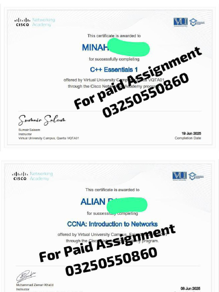 CS201, CS206, CS610 Assignment# 2 Solution | PDF