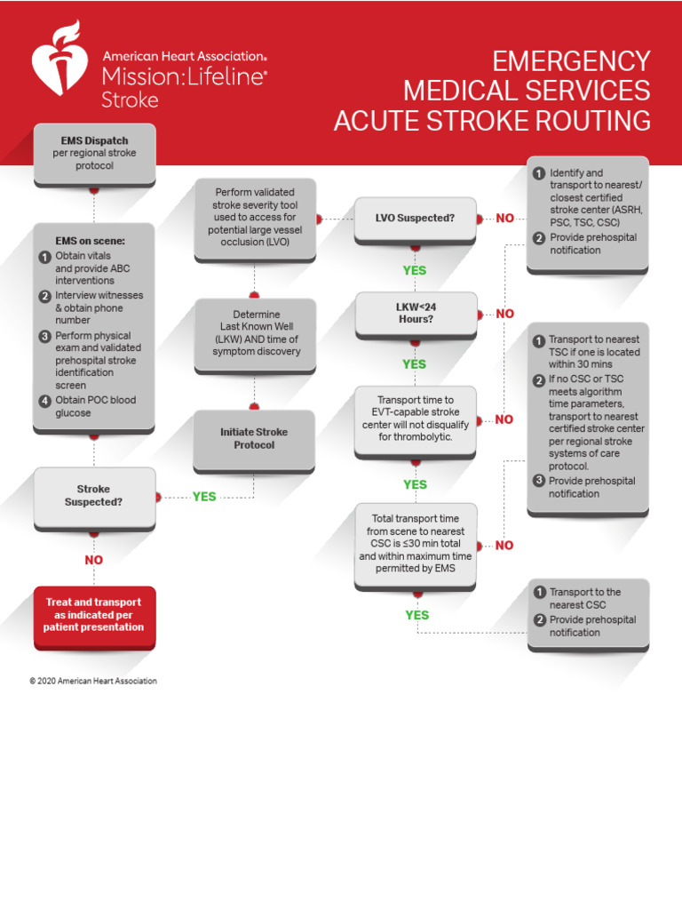 Acls Stroke Management | PDF | Public Services | Human Diseases And ...