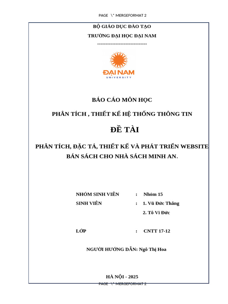 Nhom 15 PTTKHT V2 | PDF