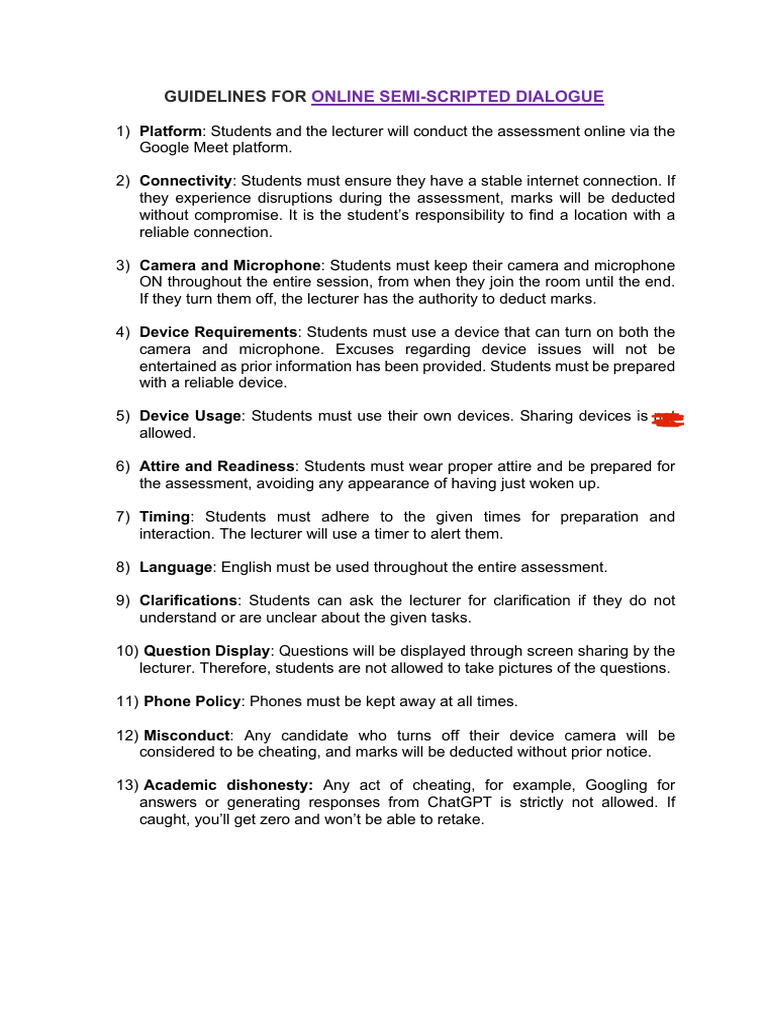 The Procedure For Online Semi | PDF