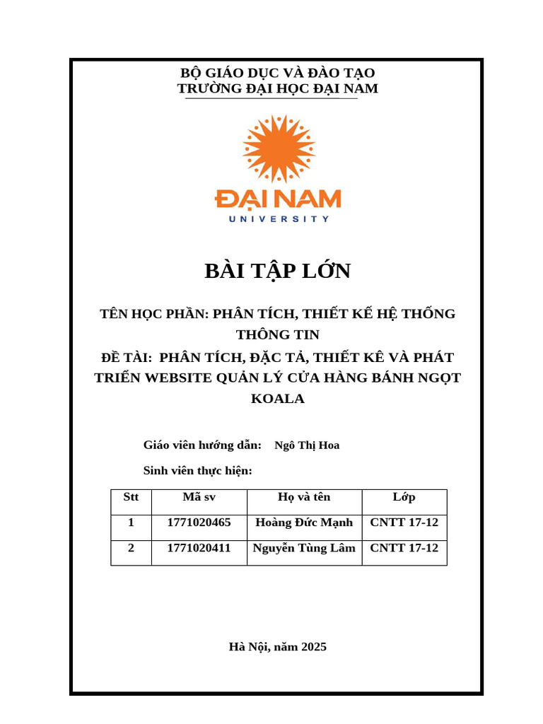 Nhom 3 PTTKHT V2.V2 | PDF