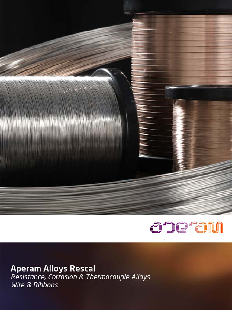 RESCAL Catalogue | PDF | Electrical Resistivity And Conductivity ...