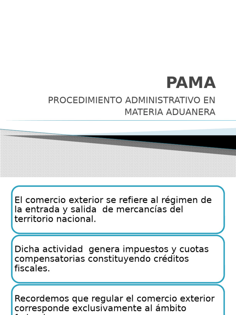 Procedimiento Administrativo Aduanero | PDF | aduana | Comercio