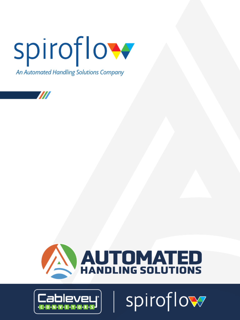Spiroflow: Leading Bulk Handling Solutions | PDF | Automation | Pallet