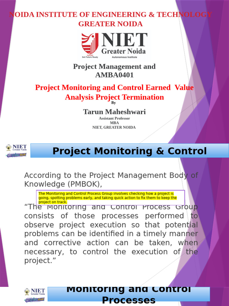 Project Monitoring & Control Techniques | PDF | Business