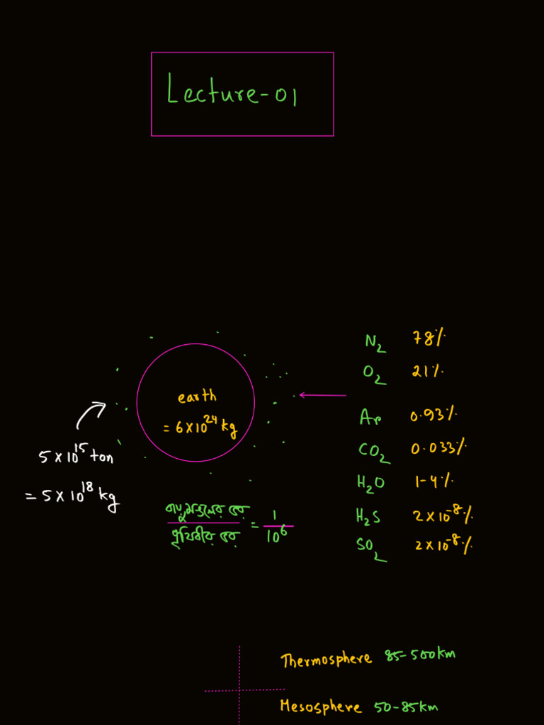 Env Lecture 1 | PDF