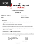 Harrison Bergeron: A Study of Equality | PDF