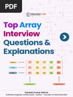 DSA Array Practice Questions | PDF