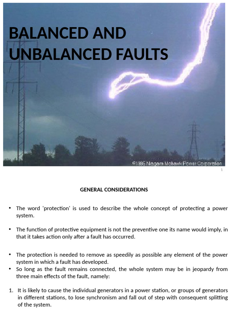 Balanced and Unbalanced Faults-Arnoldo-HP | PDF | Electrical Impedance | Electromagnetism