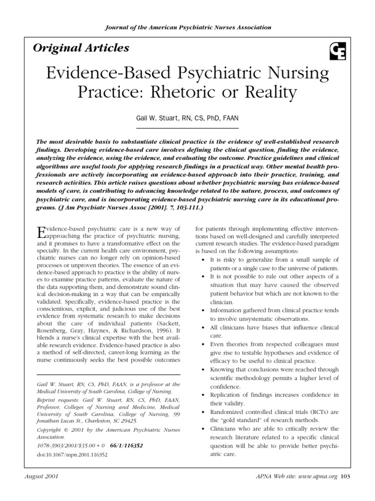 Journal of The American Psychiatric Nurses Association-2001-Stuart-103 ...