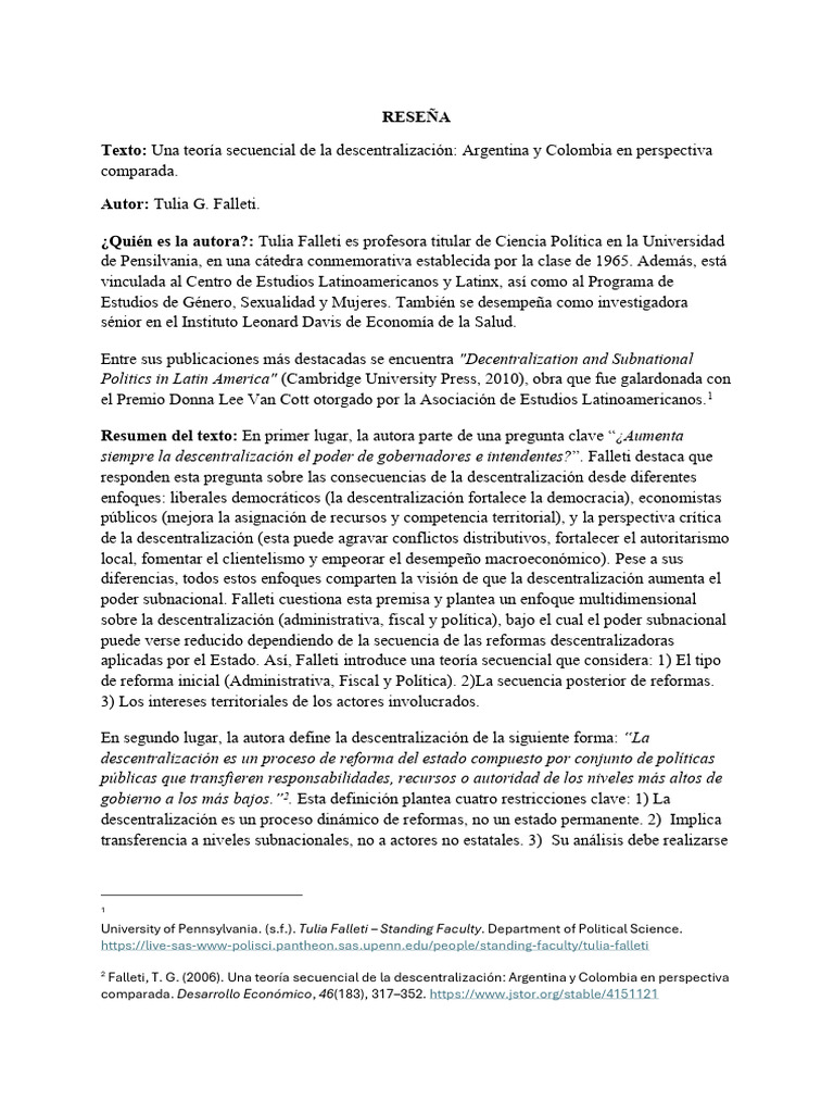 Sofia Botero Delgado 2875383 0 | PDF | Descentralización | Teoría