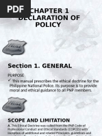 PNP Creed and Core Values | PDF | Police | Integrity