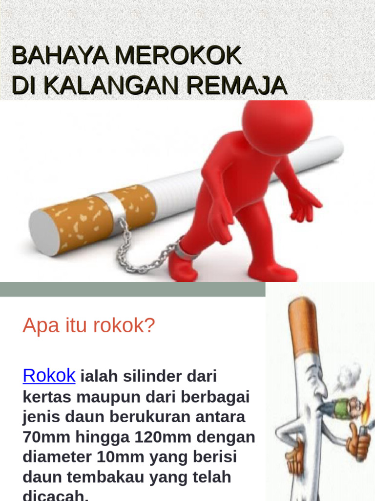 Bahaya Merokok pada Remaja | PDF