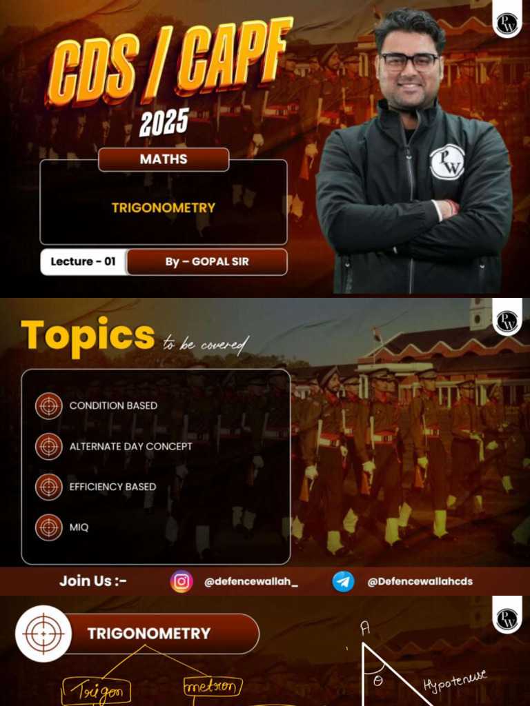 Trigonometry 1 | PDF