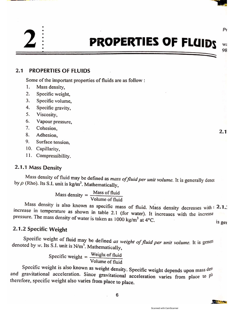 Fluid Book Unit-1 Part 2 | PDF