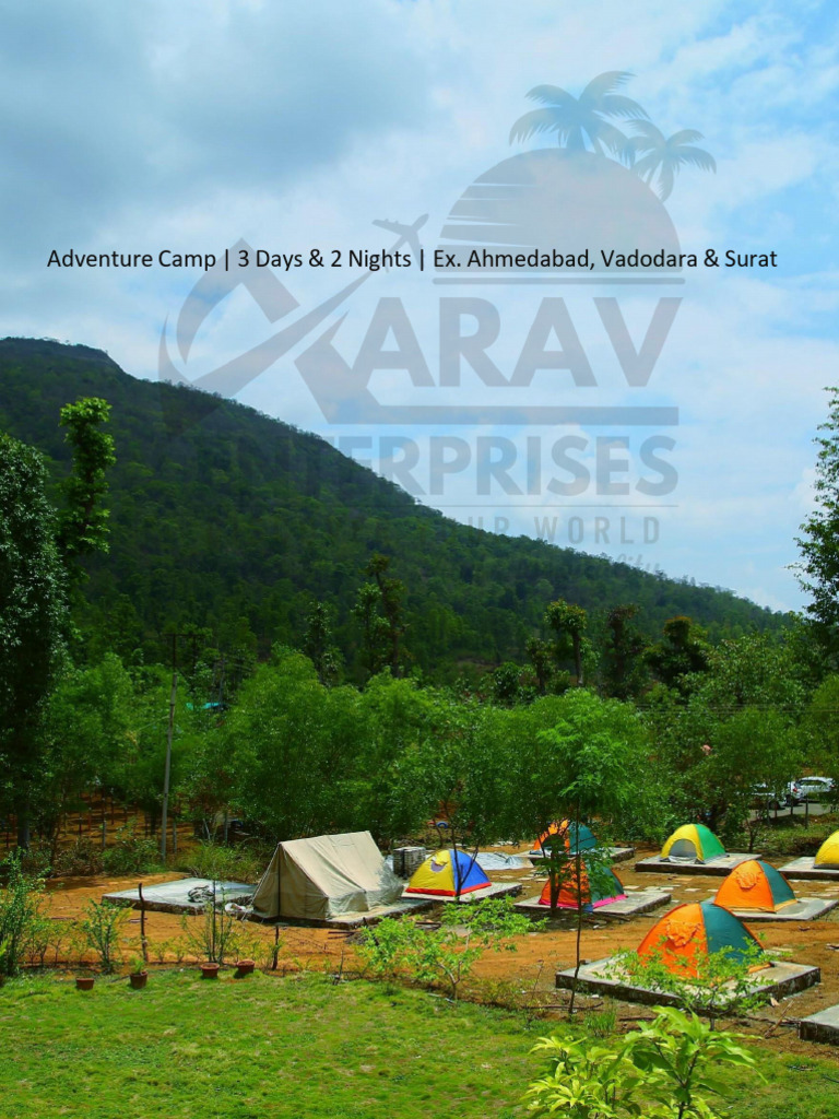 Saputara AArav Travels Trekking 2025 - MT | PDF