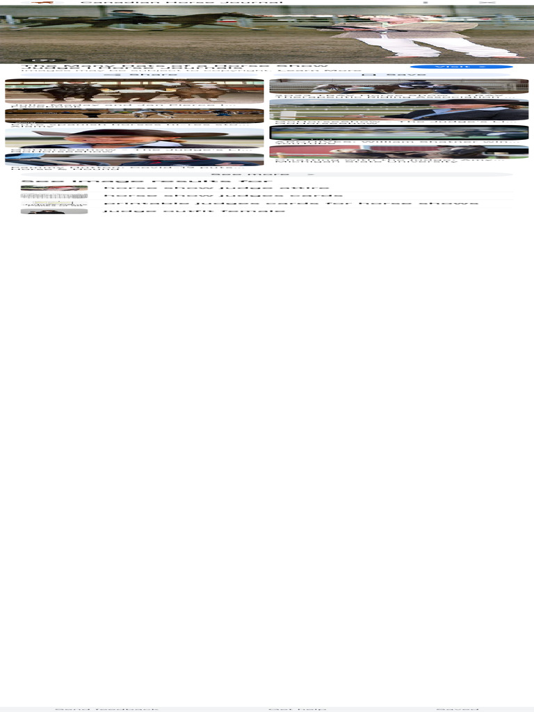 Printable Judges Cards for Horse Shows | PDF | Equestrianism | Show Jumping
